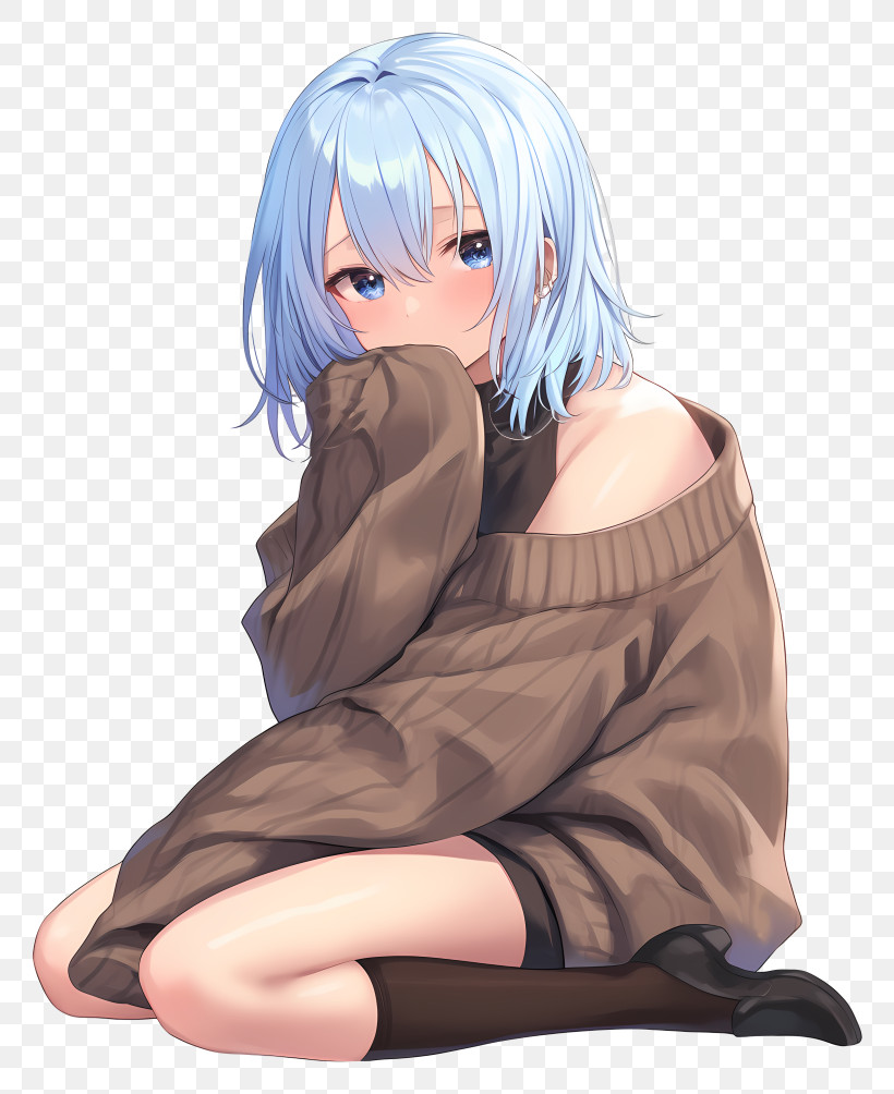 Shy Anime Girl