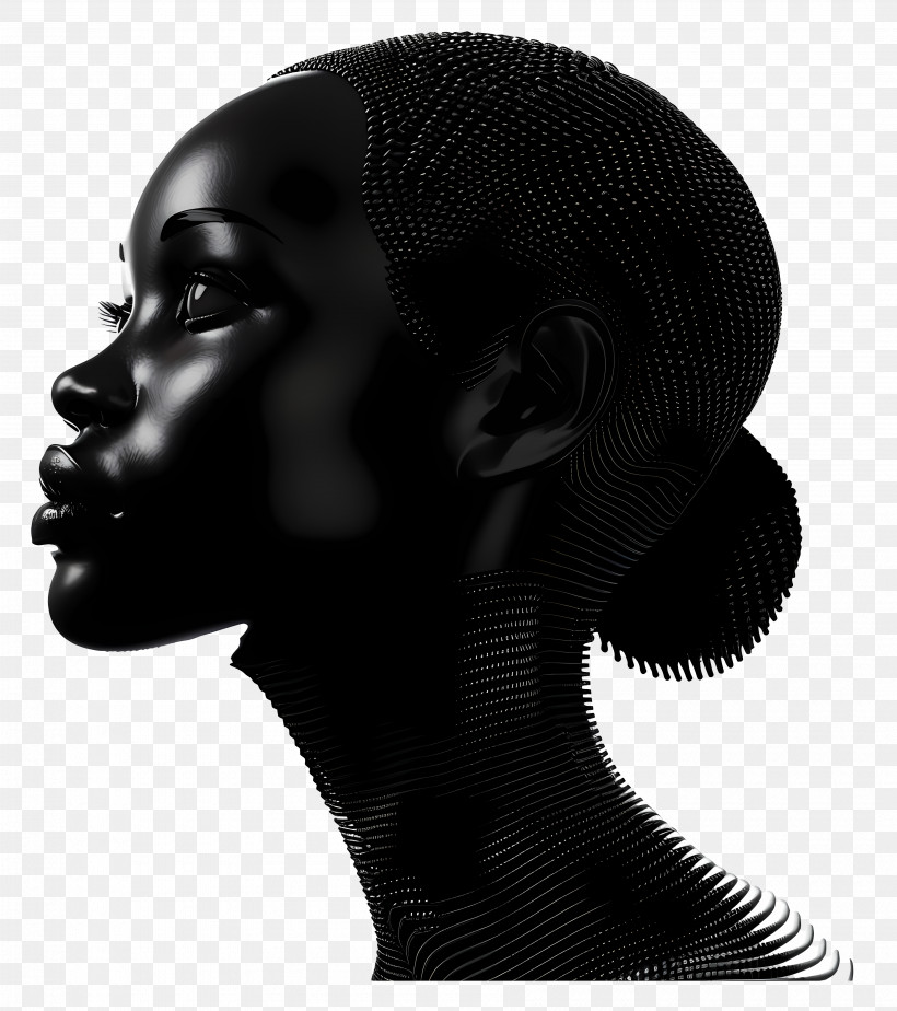 Black Woman - Black Silhouette Of Woman, PNG, 3600x4060px, Black Woman ...