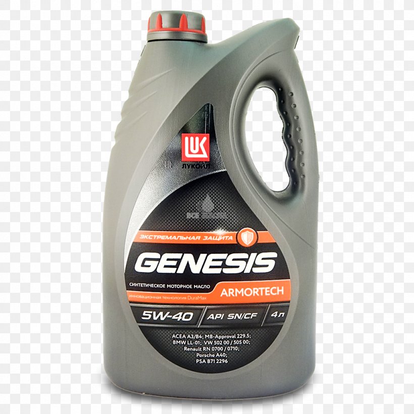 Motor Oil Car Hyundai Genesis Lukoil, PNG, 1024x1024px, Motor Oil ...