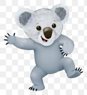 Cartoon Koala - Dancing Koala PNG