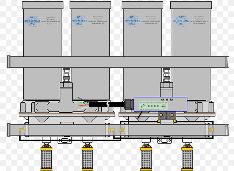 Air Dryer Compressed Air Engineering System, PNG, 787x598px, Air Dryer ...