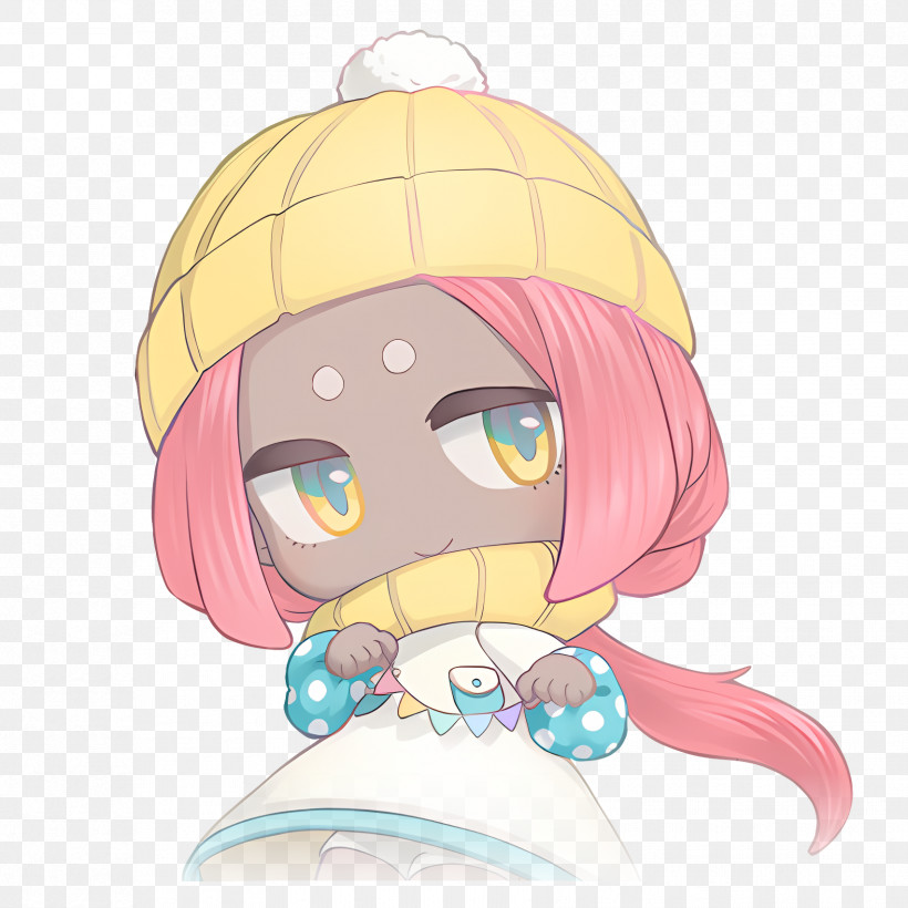 Maimaimaigoen - Chibi Character With Winter Hat, PNG, 1704x1704px ...