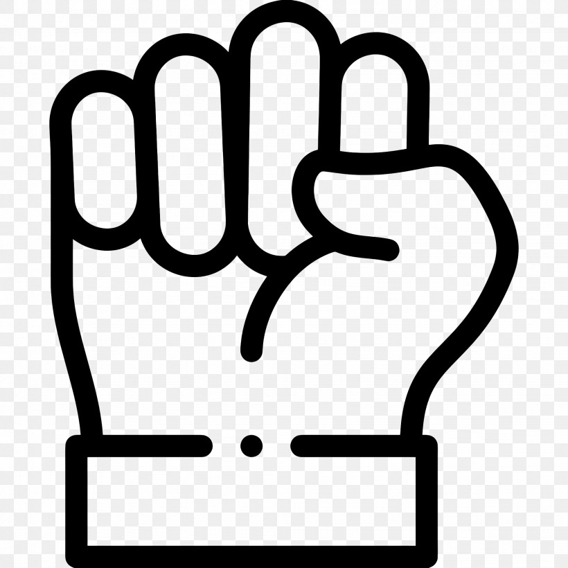 Fist Hand - Clenched Fist Icon Illustration, PNG, 2048x2048px, Fist ...