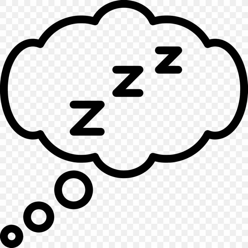 Sleep Zzz - Sleep Thought Bubble Icon, PNG, 2048x2048px, Sleep Zzz ...