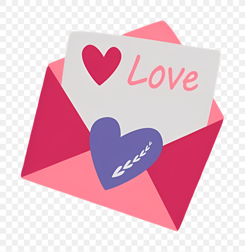 Mail - Love Letter In Pink Envelope With Hearts, PNG, 1492x1532px, Mail ...