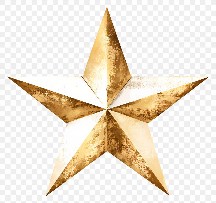Gold Star - Shiny Gold Star, PNG, 3892x3652px, Gold Star, Achievement, Award, Decoration, Honor ...