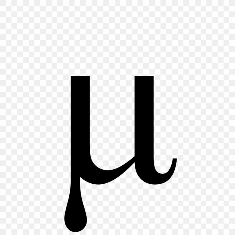 Mu Mean Greek Alphabet Symbol Statistical Population PNG 1024x1024px 
