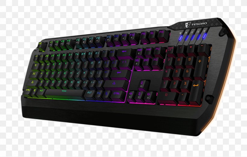 Computer Keyboard Laptop Numeric Keypads Gaming Keypad, PNG, 1100x700px, Computer Keyboard ...