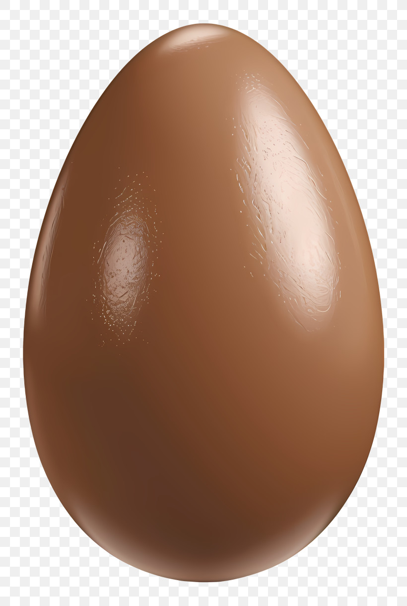 Chocolate Egg - Brown Shiny Chocolate Egg, PNG, 2208x3284px, Chocolate ...