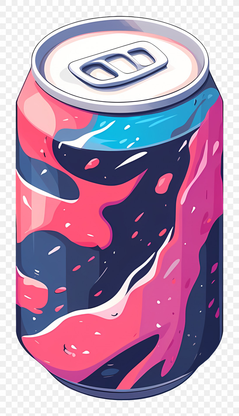 Isometric Soda Can - Colorful Can With Abstract Design, PNG, 1872x3264px, Isometric Soda Can ...