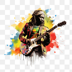 Reggae Dancehall Artist PNG
