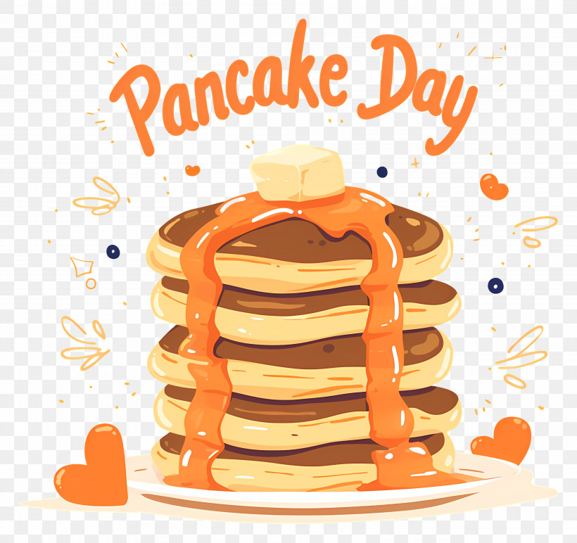 National Pancake Day - Pancakes With Syrup For Pancake Day, PNG ...