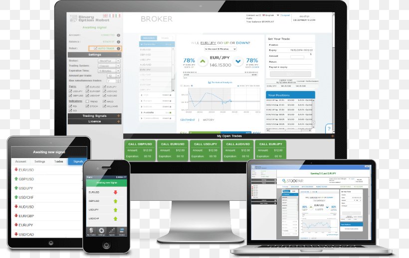 Binary Option Automated Trading System Robot Trade, PNG, 800x519px, Binary Option, Algorithmic ...