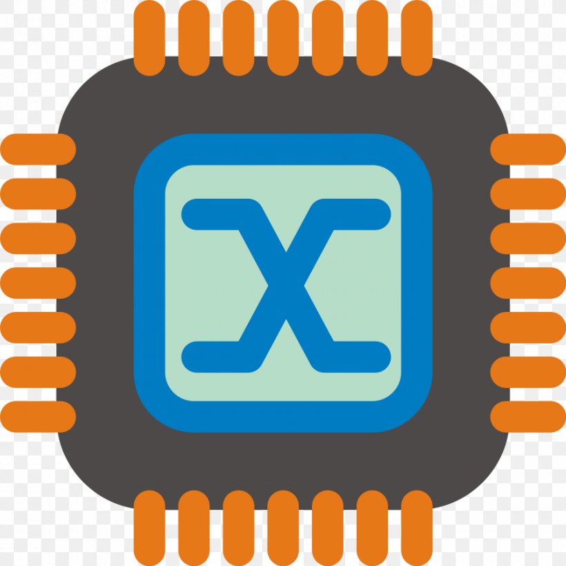 Central Processing Unit Integrated Circuits Chips Word Processor Clip