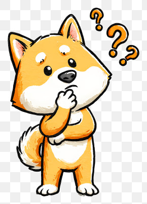 Confused Dog - Confused Dog Cartoon PNG