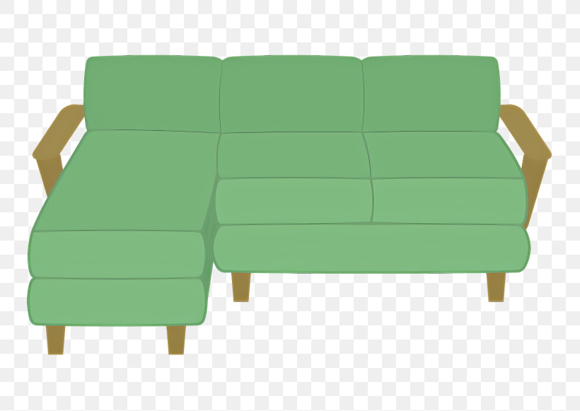 Icon - Green Sofa, PNG, 3440x2440px, Icon, Bright Green Tone, Clean ...