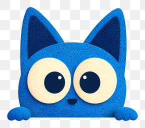 Bluey Peeking Out PNG Images, Download free Bluey Peeking Out ...