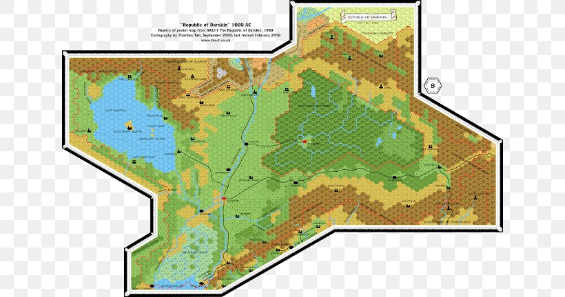 The Republic Of Darokin Alphatia Dungeons & Dragons The Five Shires ...