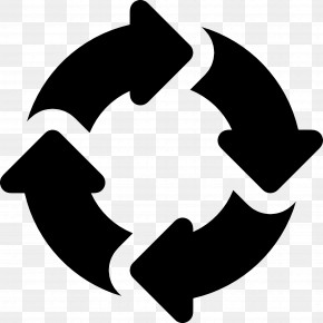 Circle Arrow - Recycling Arrows Symbol For Sustainability PNG