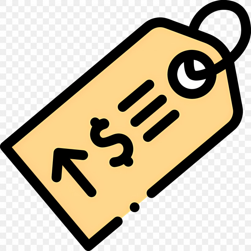 Price Tag - Yellow Price Tag Illustration, PNG, 2048x2048px, Price Tag, Commerce Symbol, Cost ...