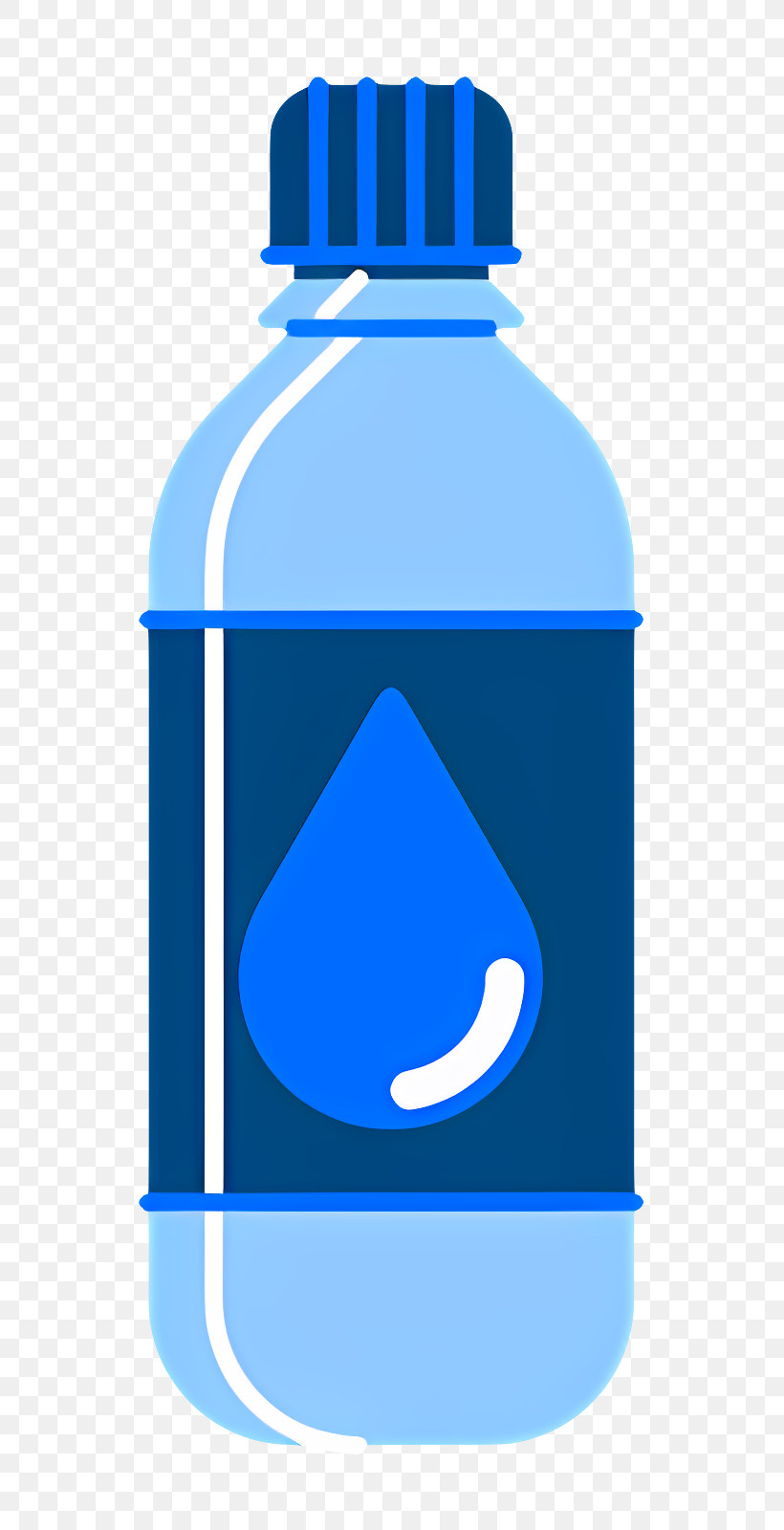 Water Bottle Drop - Blue Water Bottle Illustration, PNG, 688x1600px ...