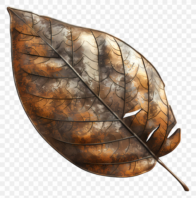 Dead Leaf - Realistic Illustration Of A Dry Brown Leaf, PNG ...