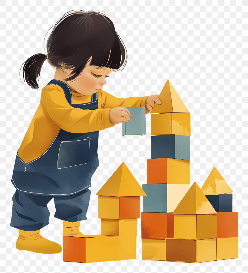 Child - Child Building Colorful Block Towers, PNG, 3164x3488px, Child, Blocks, Building Toy ...