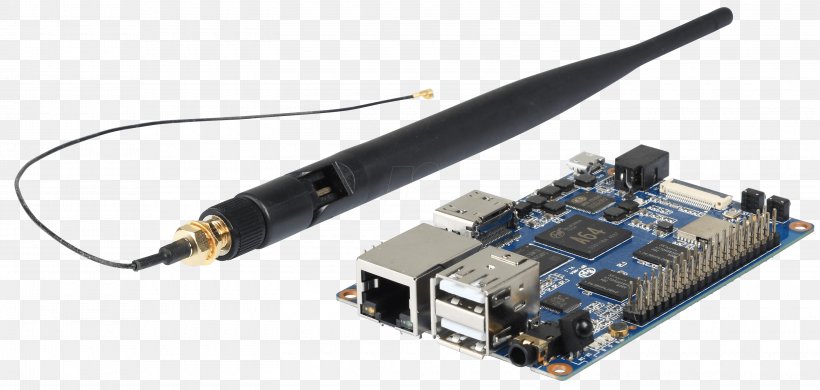 Banana Pi Raspberry Pi Single-board Computer Multi-core Processor Allwinner Technology, PNG ...
