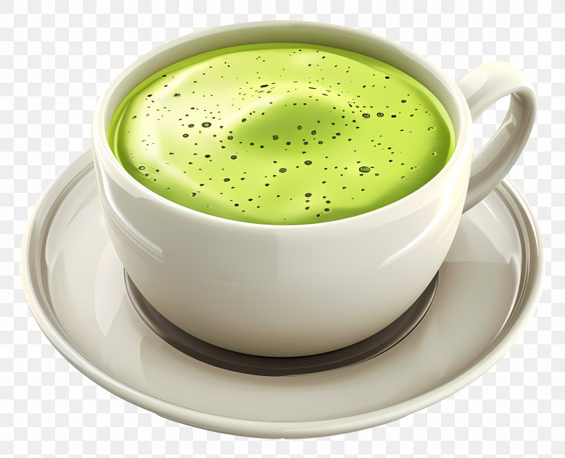 Matcha Tea - Cup Of Smooth Green Matcha Latte, PNG, 3708x3008px, Matcha ...