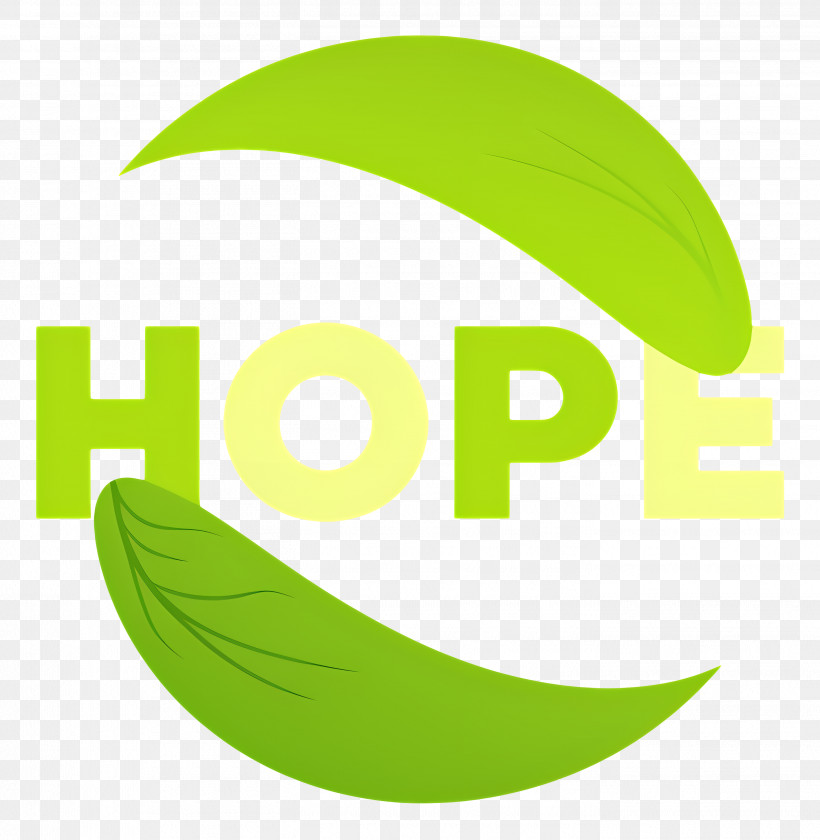 Hope - Hope Logo With Green Leaves, PNG, 2832x2904px, Hope, Clean ...