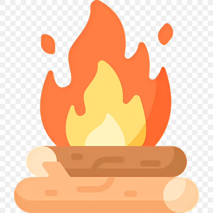 Camping Fire - Warm Campfire With Logs, PNG, 2048x2048px, Camping Fire ...