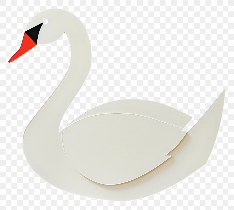 White Swan - Beautiful White Paper Swan, PNG, 3496x3132px, White Swan ...