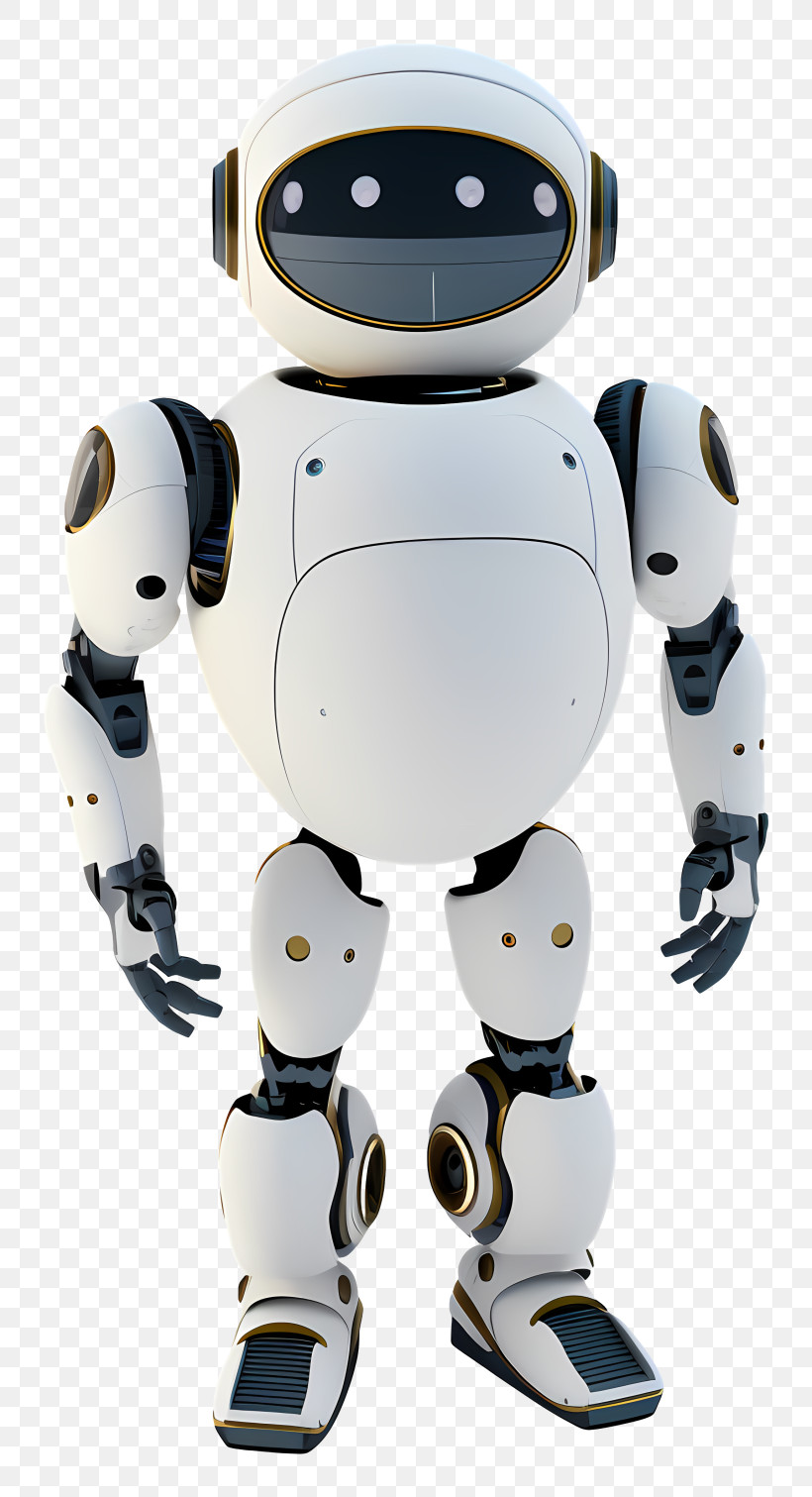White Robot - Friendly Humanoid Robot Design, PNG, 2304x4248px, White Robot, Ai Interactions, Ai ...