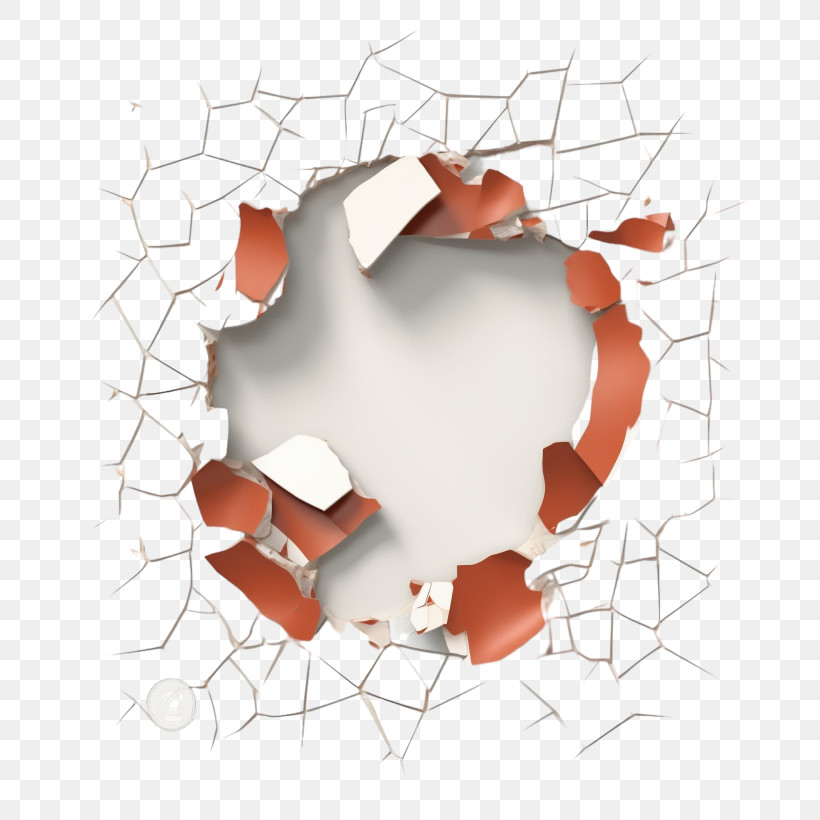 Torn Paper - Broken Wall With Cracks And Hole, PNG, 4096x4096px, 3d ...
