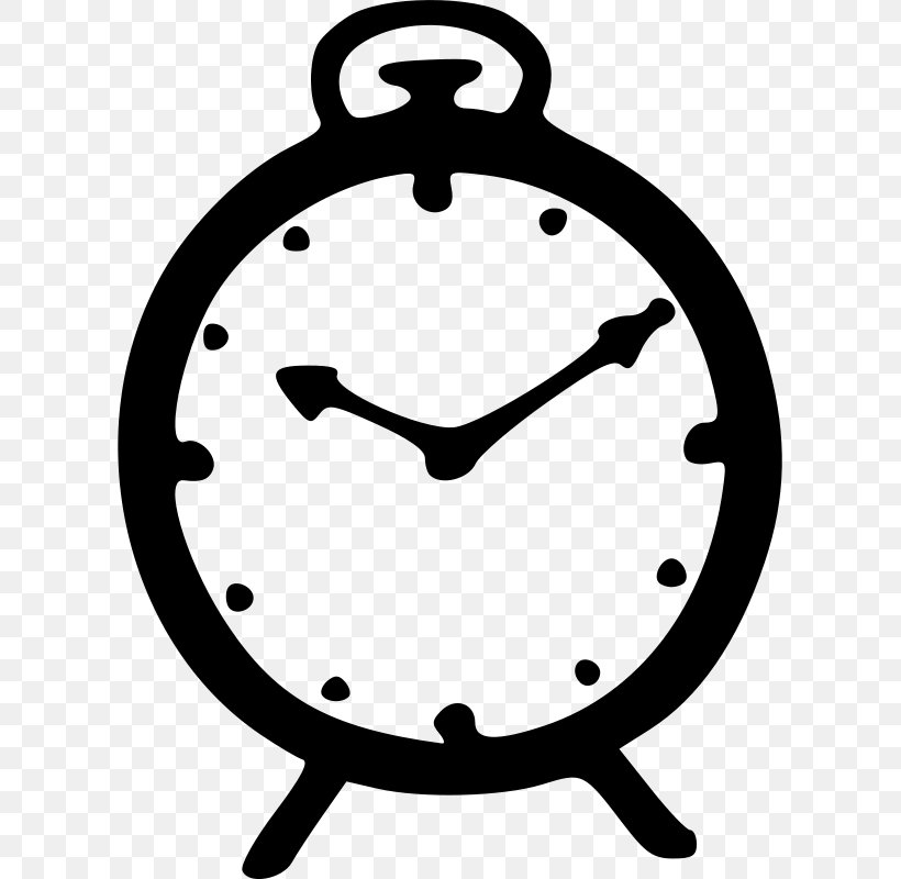 Alarm Clock Black And White Free Content Clip Art PNG 605x800px 