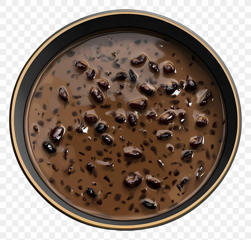 Dal Makhani - Black Bean Soup In Bowl, PNG, 3360x3220px, Dal Makhani ...