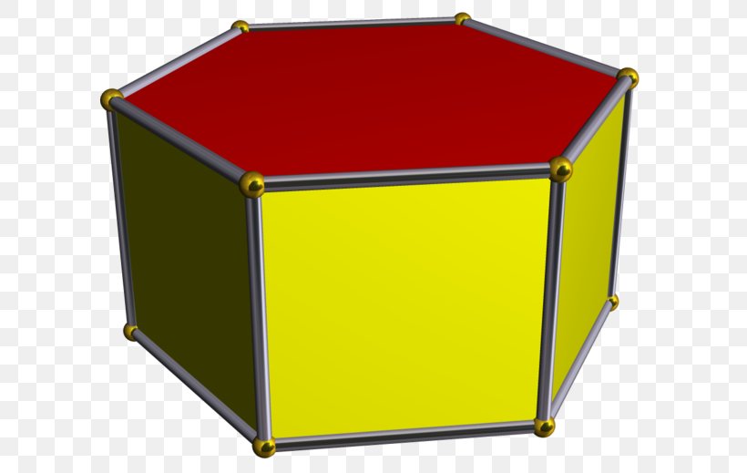 Hexagonal Prism Polyhedron Geometry PNG 600x519px Prism Area Face 