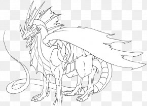 Line Art Drawing Dragon Sketch, PNG, 4850x3942px, Line Art, Animal ...