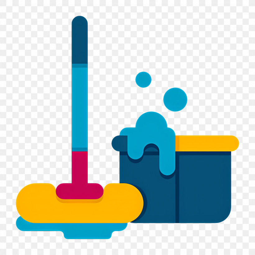 Cleaning Mop - Colorful Mop And Bucket For Cleaning, PNG, 2048x2048px ...