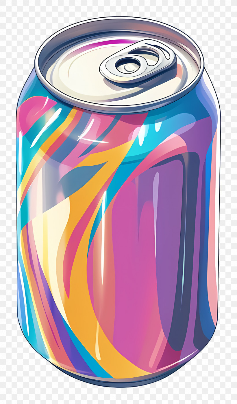 Isometric Soda Can - Colorful Beverage Can Illustration, PNG, 1836x3124px, Isometric Soda Can ...