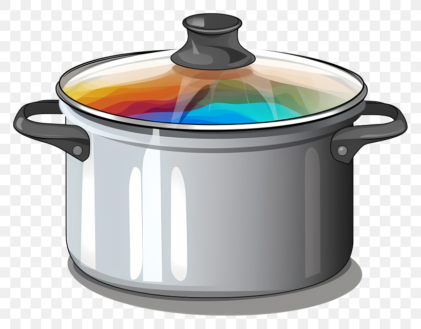 Large Pot - Cooking Pot With Transparent Lid, PNG, 3908x3052px, Large ...