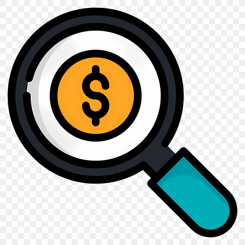 Investment Research - Search For Money Icon Design, PNG, 2048x2048px ...