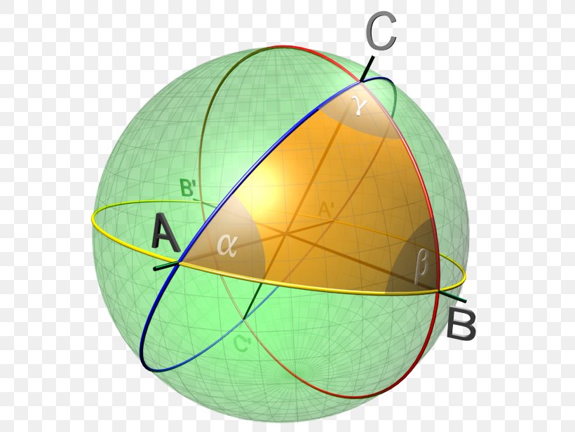 Spherical Trigonometry Solution Of Triangles Sphere Spherical Geometry, PNG, 595x617px ...